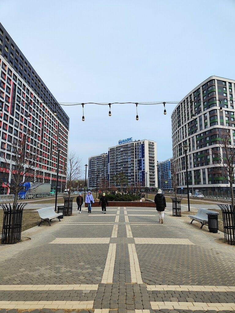 Park, sokak heykeli Хранитель вдохновения и творчества, Murino, foto