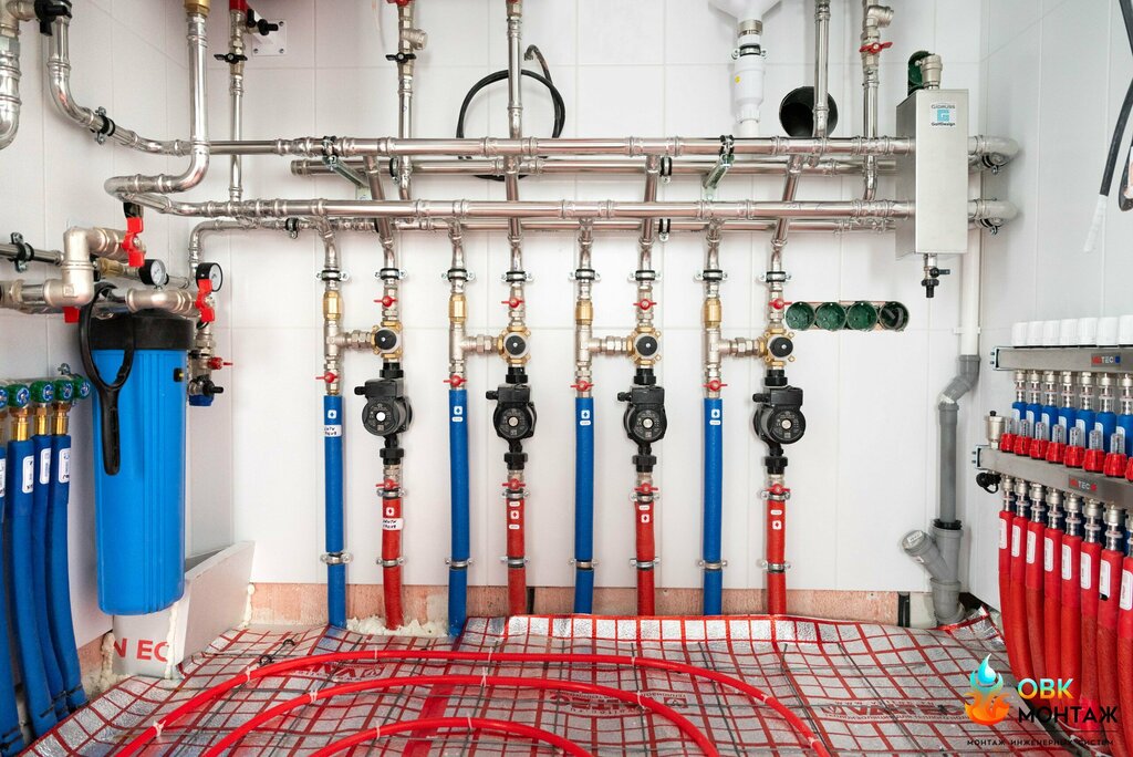 Isıtma sistemlerinin kurulumu ve bakımı Ovk Montazh, Tver, foto