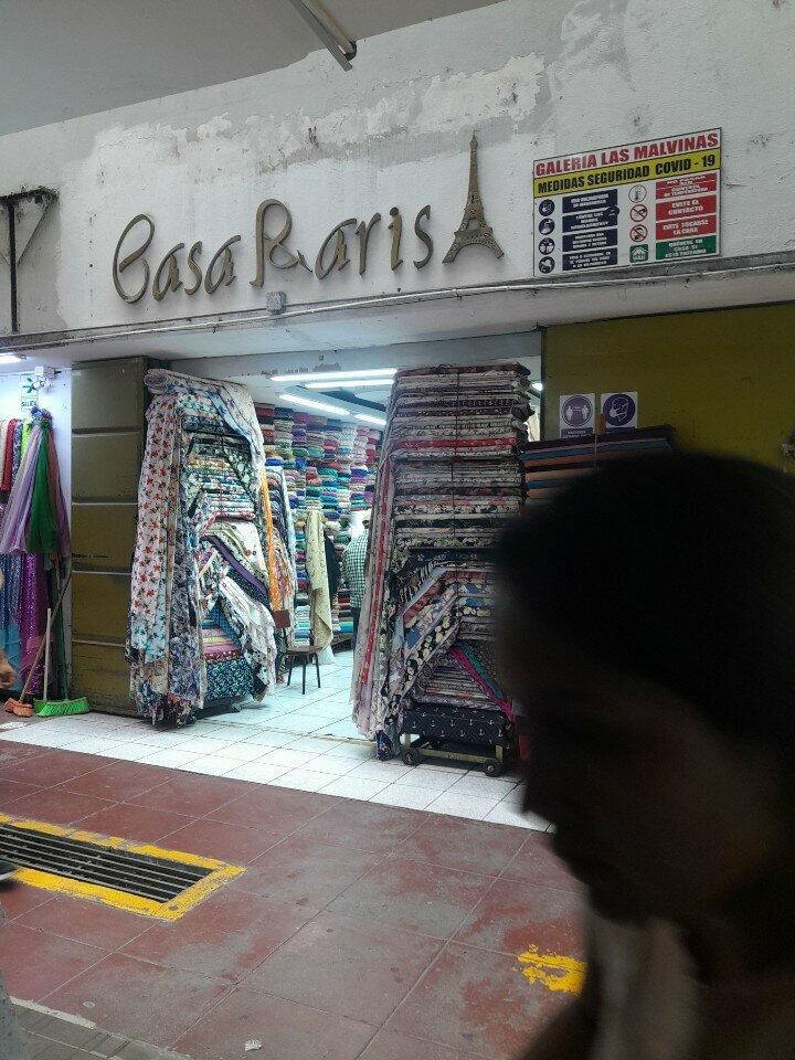 Ev tekstili mağazaları Casa Paris, Lima, foto