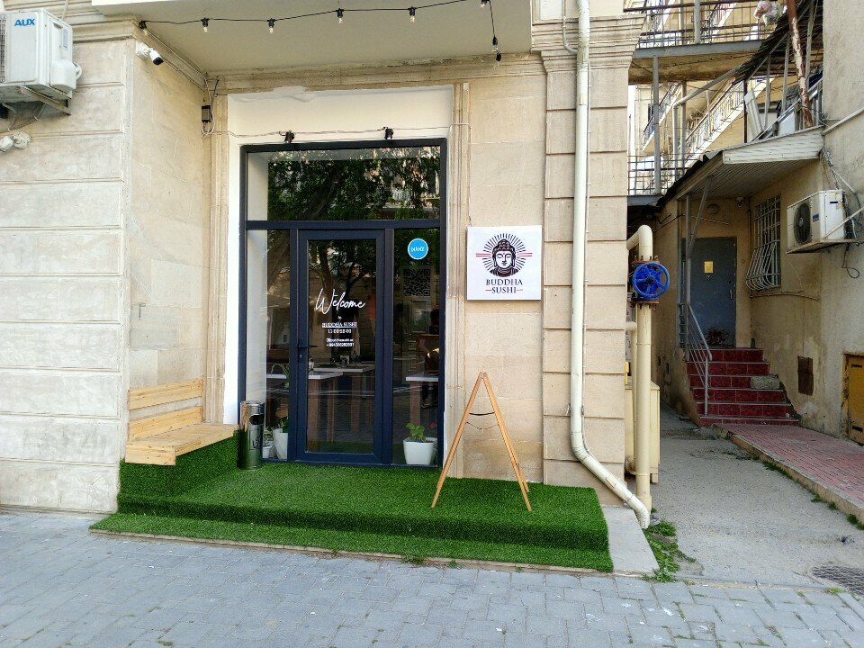 Suşi restoranı Buddha Sushi, Bakü, foto