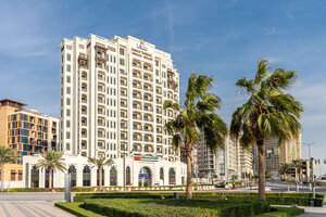 Suha Park Hotel Apartments (Suha Park Hotel Apartments, Dubai Wharf, Al Jadaf, Ras Al Khor, Dubai), otel  Dubai'den