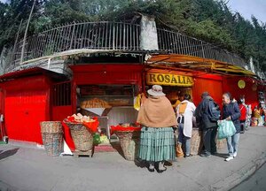 Fast Food Venue (Department of La Paz, Provincia Murillo, La Paz, Max Paredes, Empresa Ferrocarriles), fast food  La Paz'dan