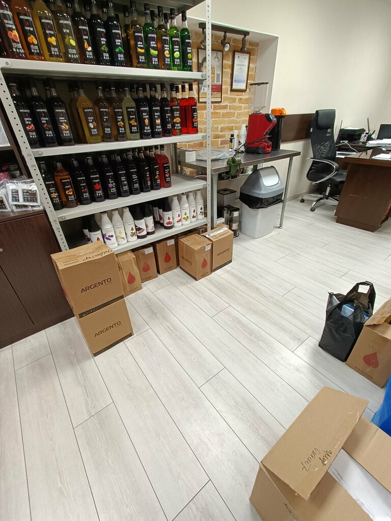 Kahve dükkanları Lighthouse coffee, Vladivostok, foto