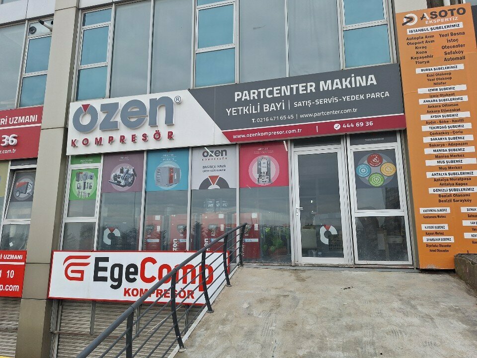 Kompresör ekipmanları firmaları Özen Kompresör - Part Center Makina, İstanbul, foto