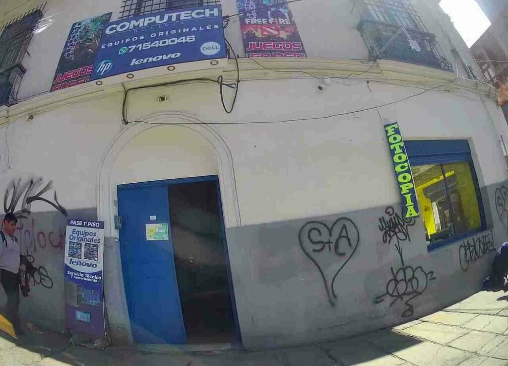 Elektronik eşya mağazaları Computech, La Paz, foto