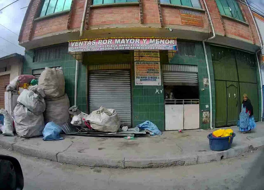 Hurda metal alımı Reception and Purchase of Scrap Metal, El Alto, foto