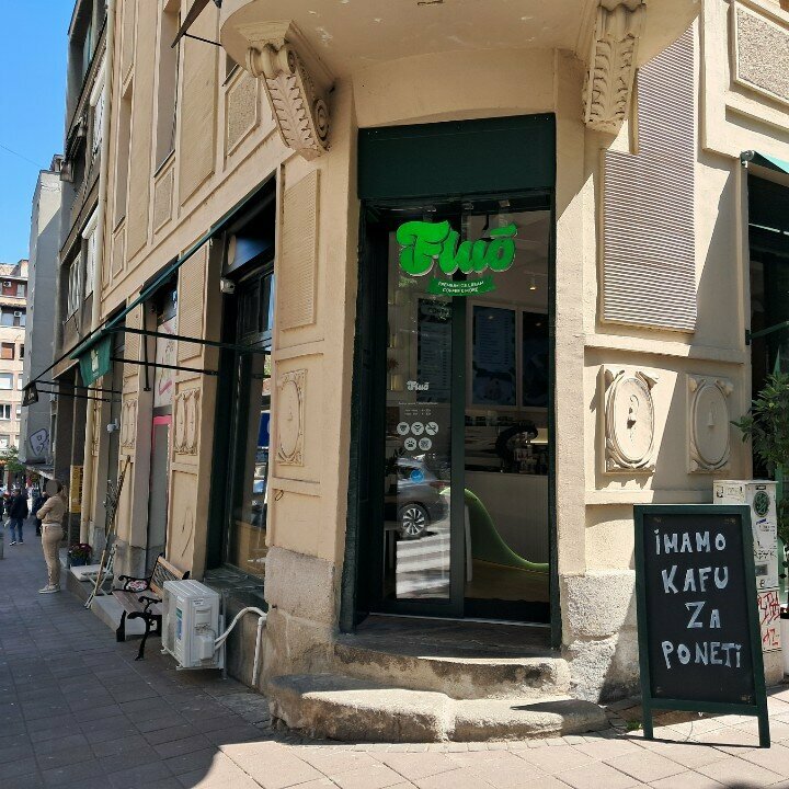 Kafe Fluo, Belgrad, foto