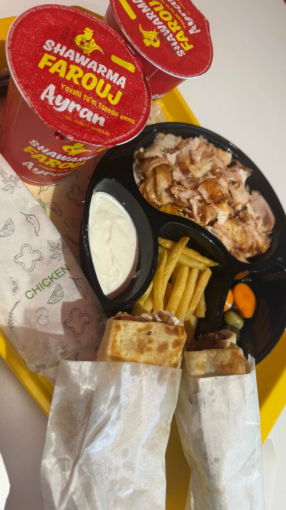 Fast food Farouj Shawarma, Taşkent, foto