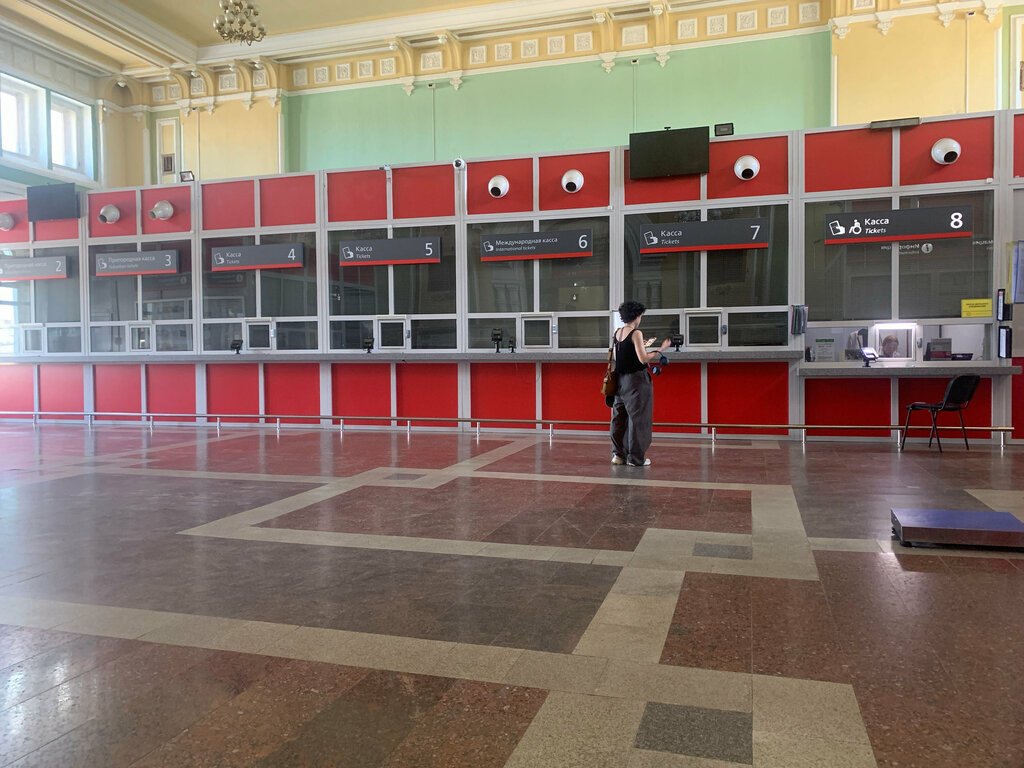 Bilet gişesi Кассы РЖД, Moskova, foto