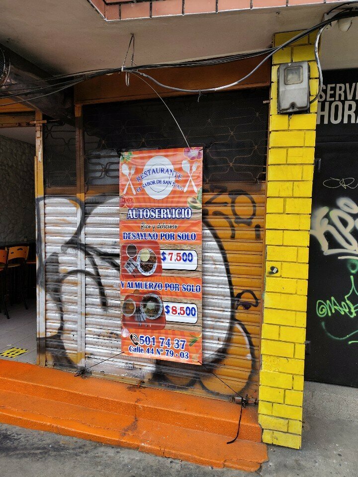 Restoran Sabor San Juan, Medellin, foto