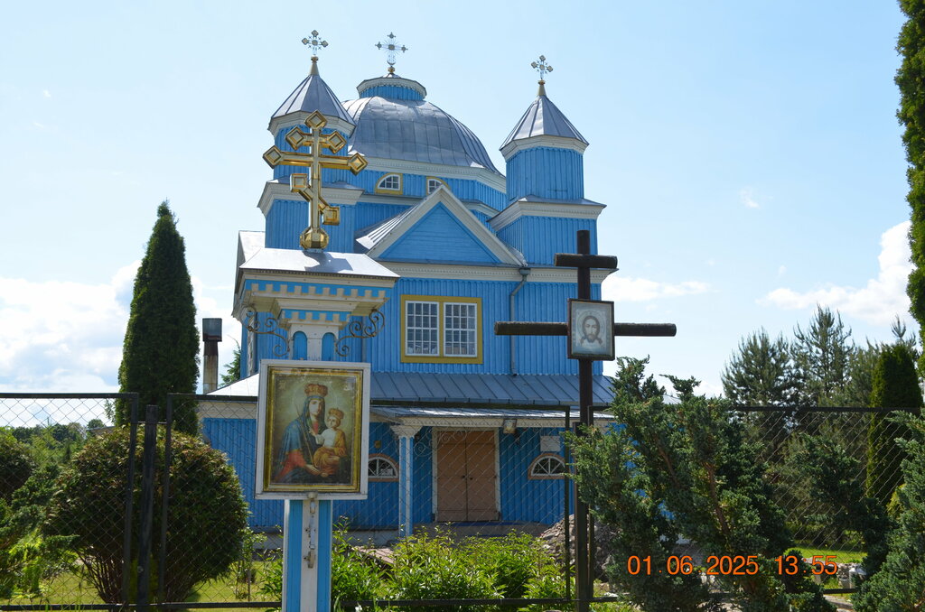 Ortodoks kiliseleri Спасо-Преображенская церковь, Vitebskaya oblastı, foto