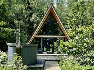 Private - Forest (Kaluga Region, Borovskiy District, selskoye poseleniye Sovyaki, derevnya Luchny, kottedzhny posyolok Oborenskoye Pomestye), otel  Kalujskaya oblastından