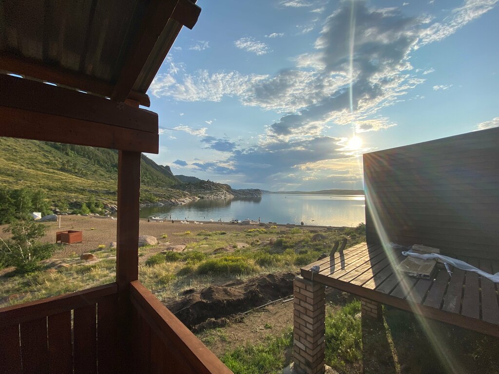 Resort oteller, tesisler Tau Samaly, Pavlodar eyaleti, foto