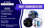 H. B. A. T Technology (Rue Akoue Blaise No:10, La commune Adjamé), telefon tamir servisi  Abican'dan