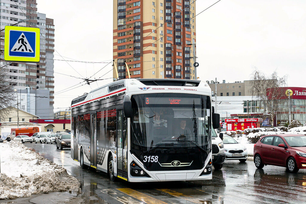 Toplu taşıma yönetimi ve bakımı Mup Upravleniye Ryazanskogo trolleybusa g. Ryazani, Riazan, foto