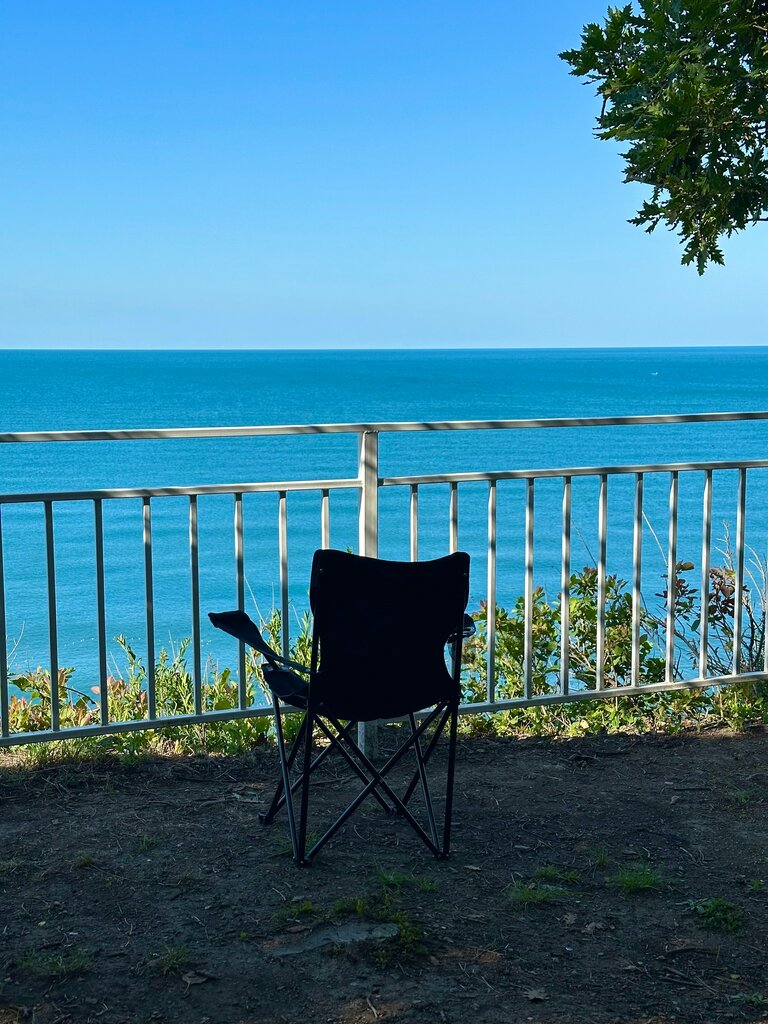 Seyir terası Смотровая площадка кемпинга Южанин, Krasnodarski krayı, foto