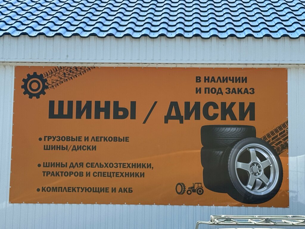 Jant ve lastikçiler Шинный центр Колесница, Altayski krayı, foto