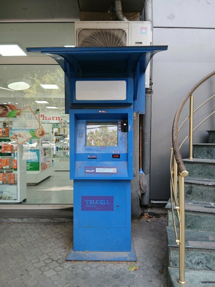 Ödeme terminali Telcell, Erivan, foto