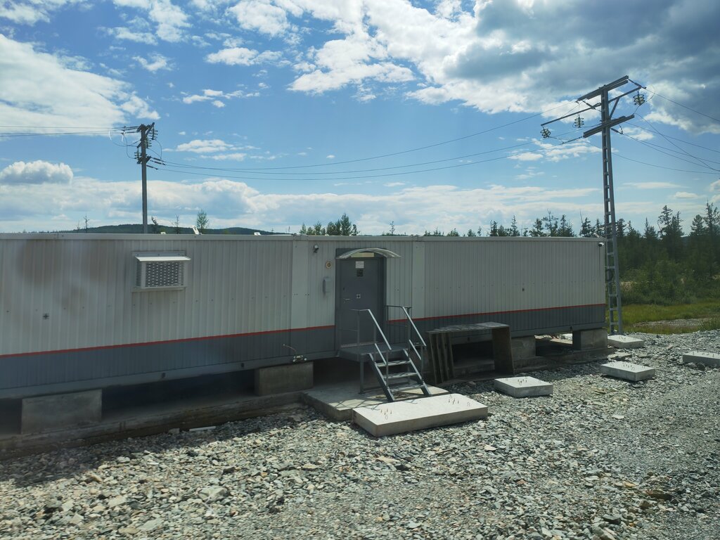 Yük istasyonu разъезд Багульный, Amursk Bölgesi, foto