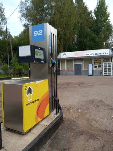 Benzin istasyonu Rosneft', Smolenskaya oblastı, foto