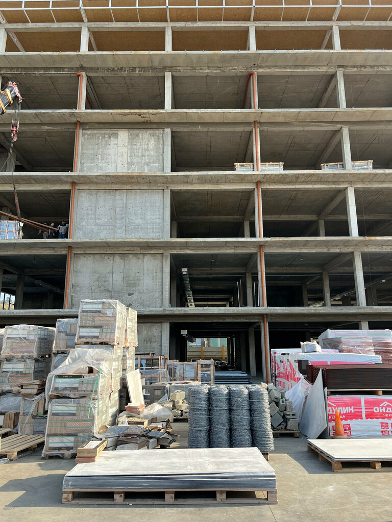 Yapı malzemeleri pazarı Строй-двор Позитив, Gulripş Bölgesi, foto