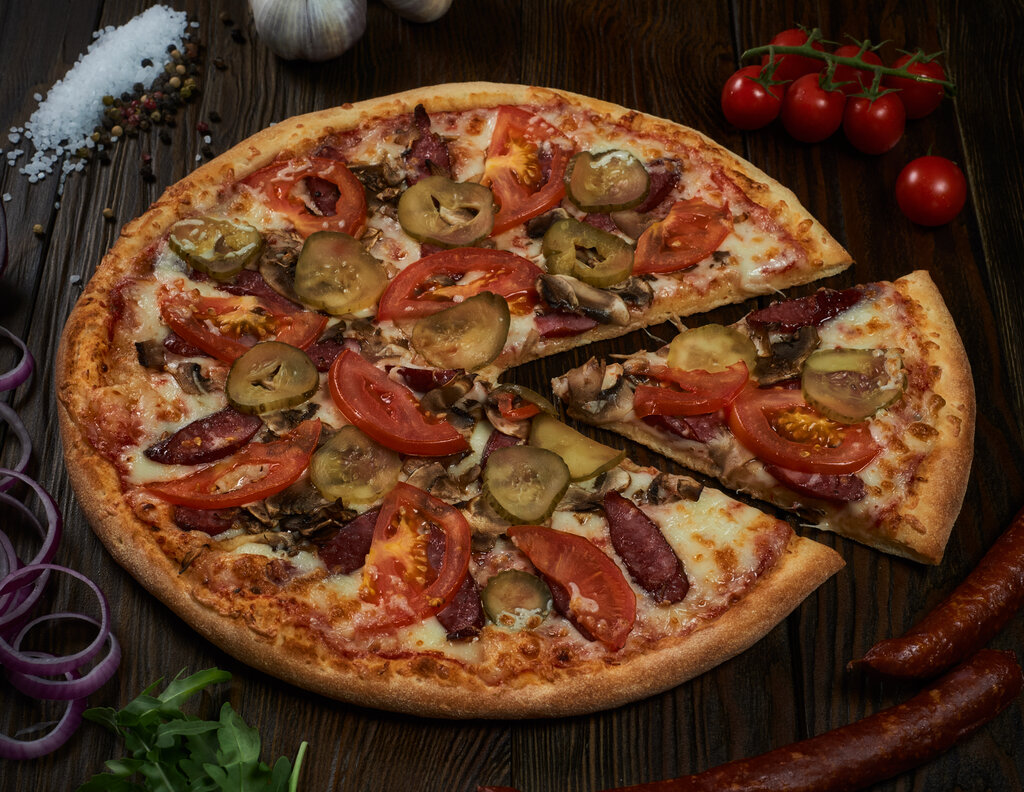 Hazır yemek teslim servisleri Fabrika pizza, Samara, foto