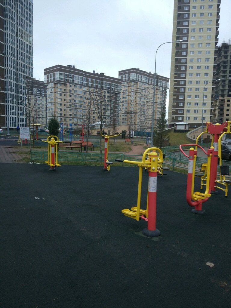 Spor alanı Спортивная площадка, Moskova, foto