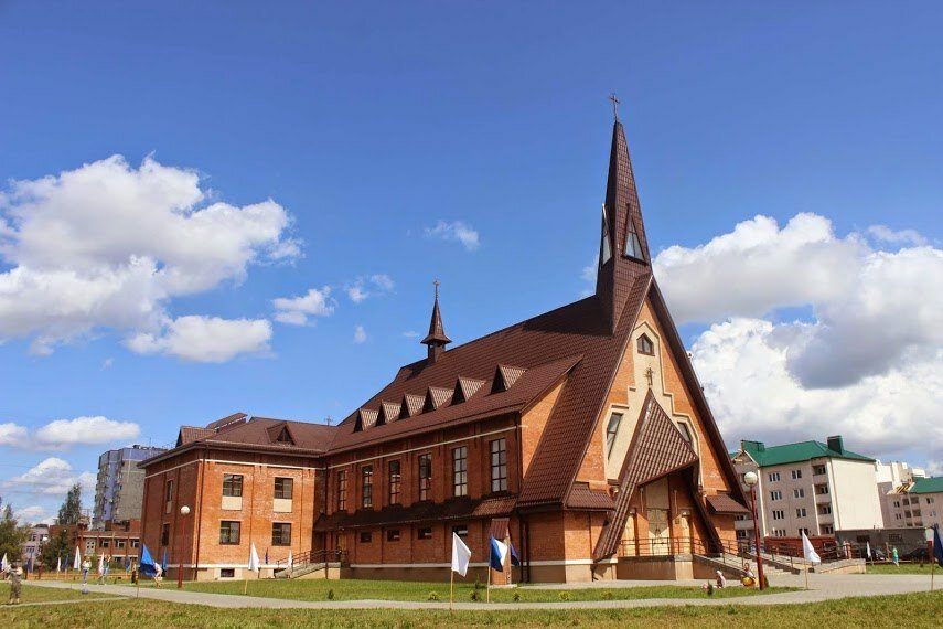 Katolik kiliseleri Костёл Вознесения Девы Марии, Lida, foto