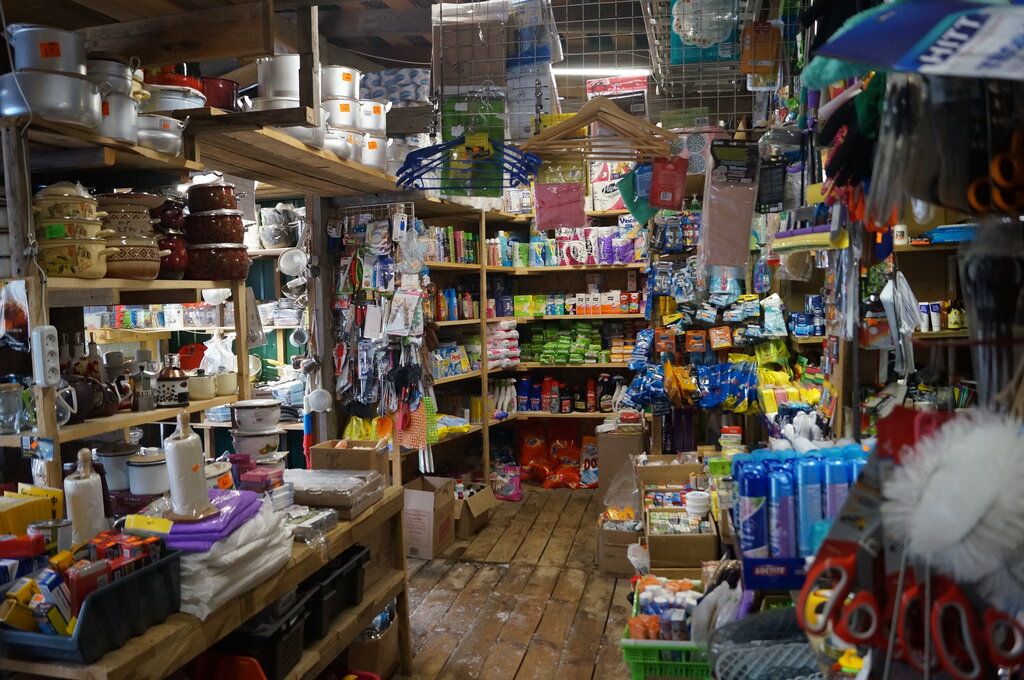 Ev temizlik ürünleri Home and garden store, Tverskaya oblastı, foto