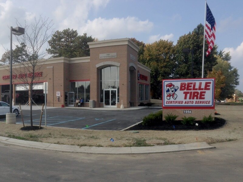 Express yağ değişim noktası Belle Tire, Michigan Eyaleti, foto