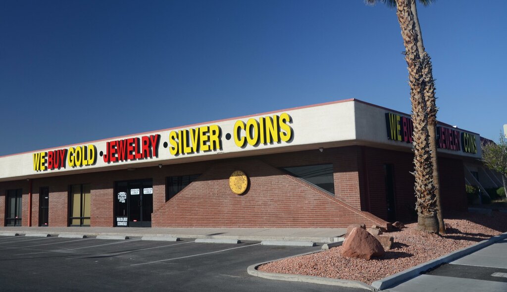 Nümismatik dükkanları Nevada Coin & Jewelry East, Nevada Eyaleti, foto