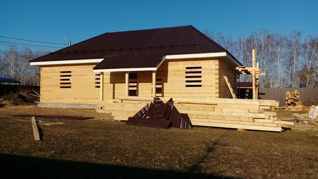 Yazlık ev inşaatı Stroitelnaya kompaniya Domik, Çuhloma, foto