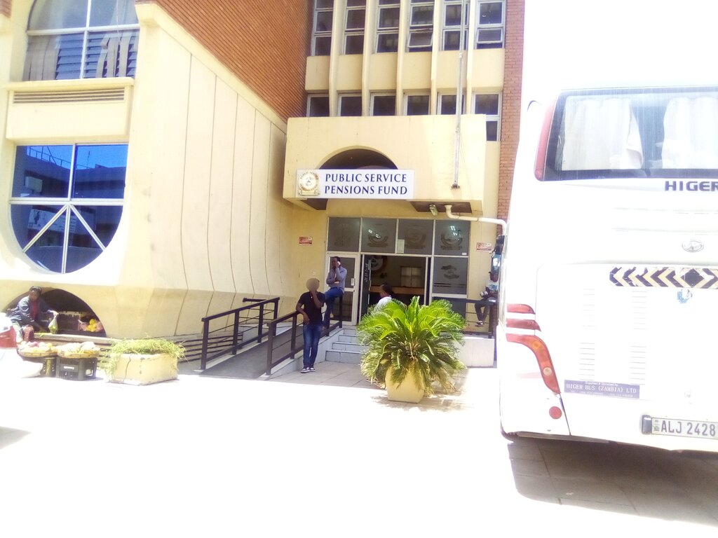 Devlet kurumları ve bakanlıklar Public Service Pensions Fund, Lusaka, foto