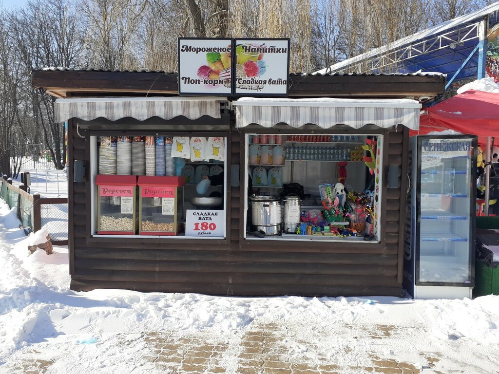 Pasta, şekerleme ve tatlı Попкорн и сладкая вата, Tula, foto