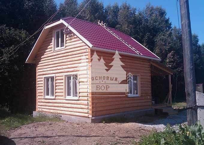 Hamam ve sauna inşaatı Sosnovii Bor, Yekaterinburg, foto