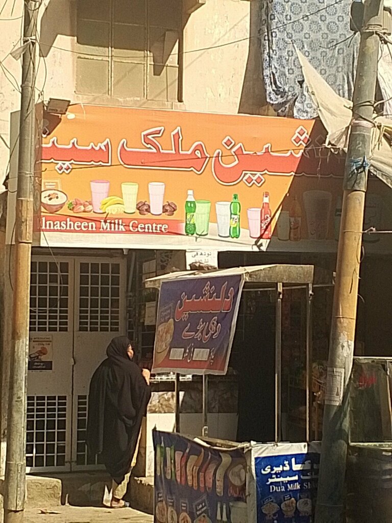 Süt ürünleri satış mağazaları Dilnasheen milk, Karaçi, foto