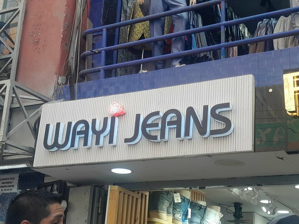 Denim giyim Wayi jeans, Lima, foto
