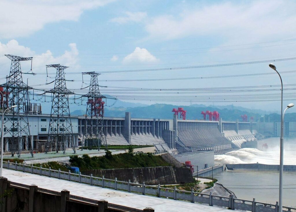 Elektrik santrali Гэчжоуба, Yichang, foto
