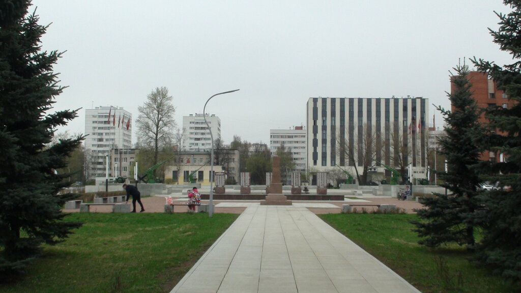 Kültür ve eğlence parkları Егоровский сквер, Saint‑Petersburg, foto