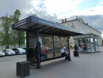 Stancyja mietro Aŭtazavodskaja (Minsk, Partyzanski Avenue), toplu taşıma durağı  Minsk'ten