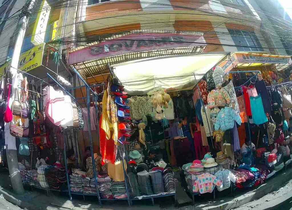 Giyim mağazası Giovanns, La Paz, foto