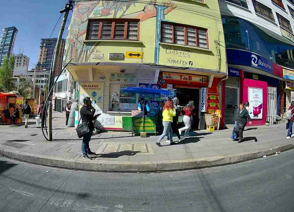 Mini-market Market Post, La Paz, foto