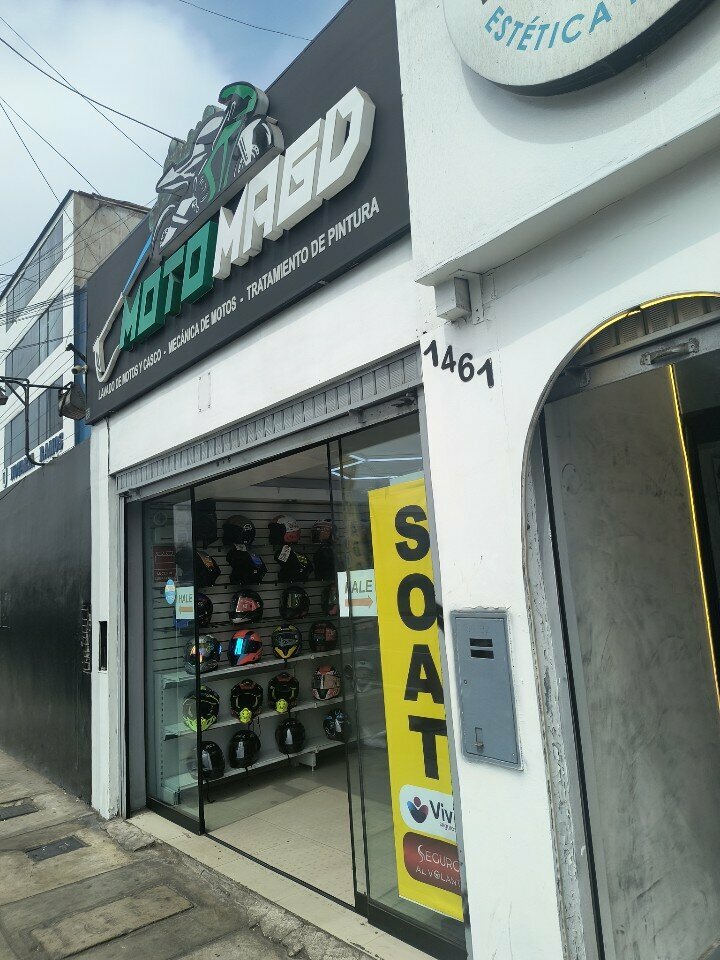 Motosiklet yedek parçaları Moto Mago, Lima, foto