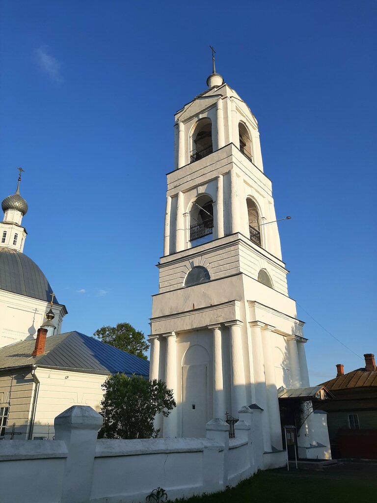 Ortodoks kiliseleri Tserkov Nikolaya Chudotvortsa v Ustye, Vladimirskaya oblastı, foto