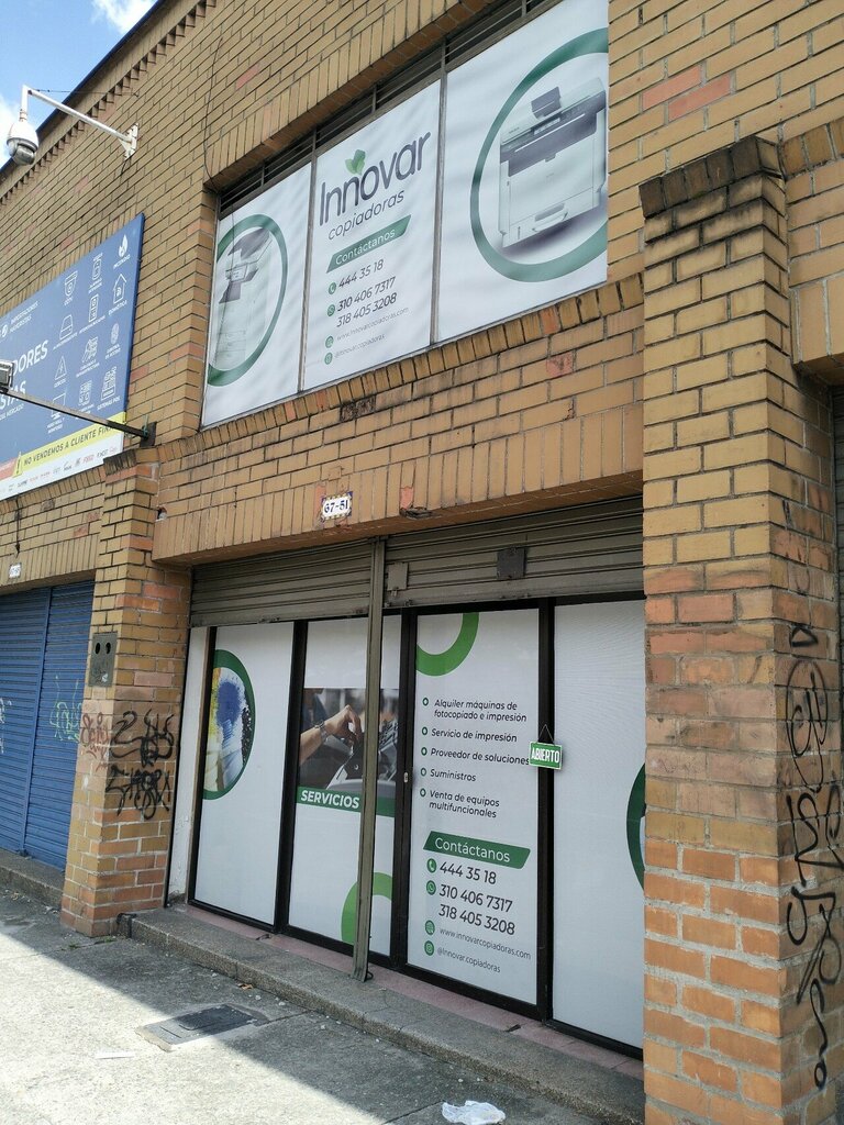 Mini-market Innovar copiadoras, Medellin, foto