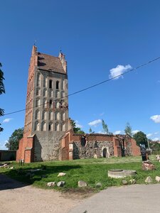 Кирха Алленау (Kaliningrad Region, Pravdinskiy munitsipalny okrug, posyolok Porechye, Sadovaya ulitsa), protestan kilisesi  Kaliningradskaya oblastından