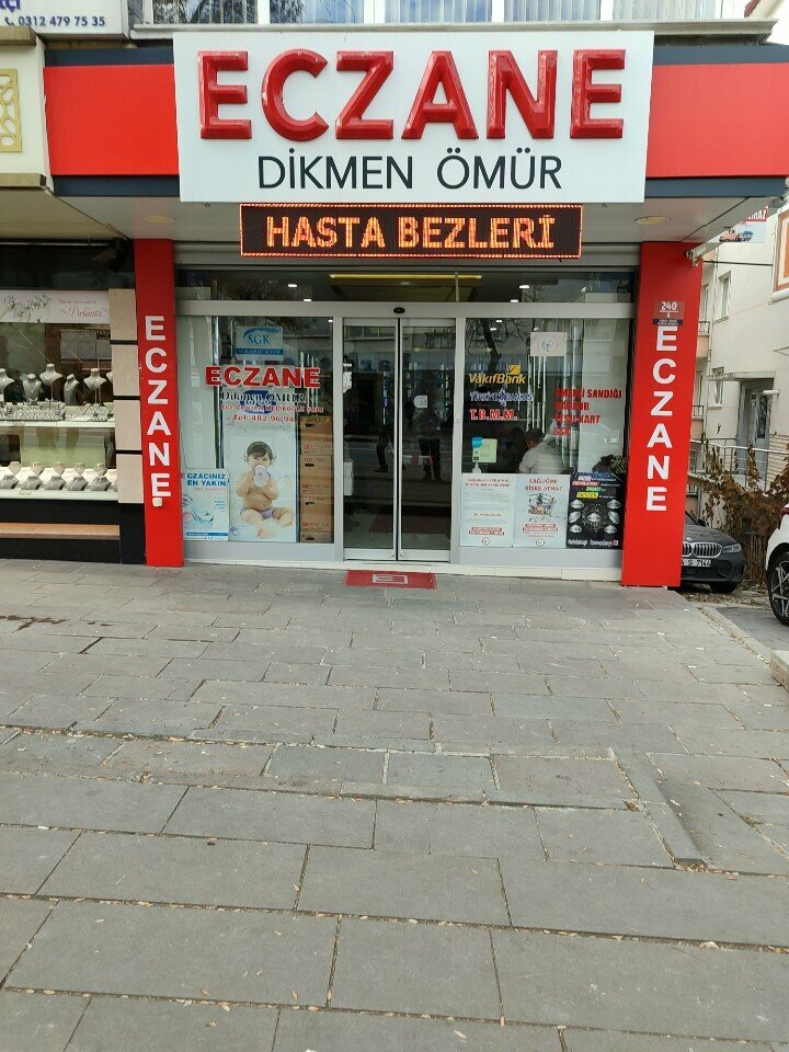 Eczaneler Eczane Dikmen Ömür, Ankara, foto