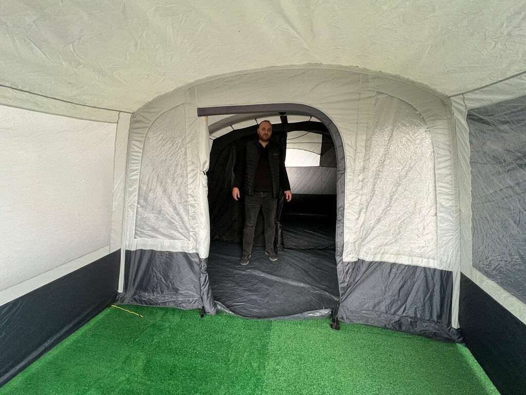 Çerçeve ve çadır yapıları Sultan Tente, İstanbul, foto