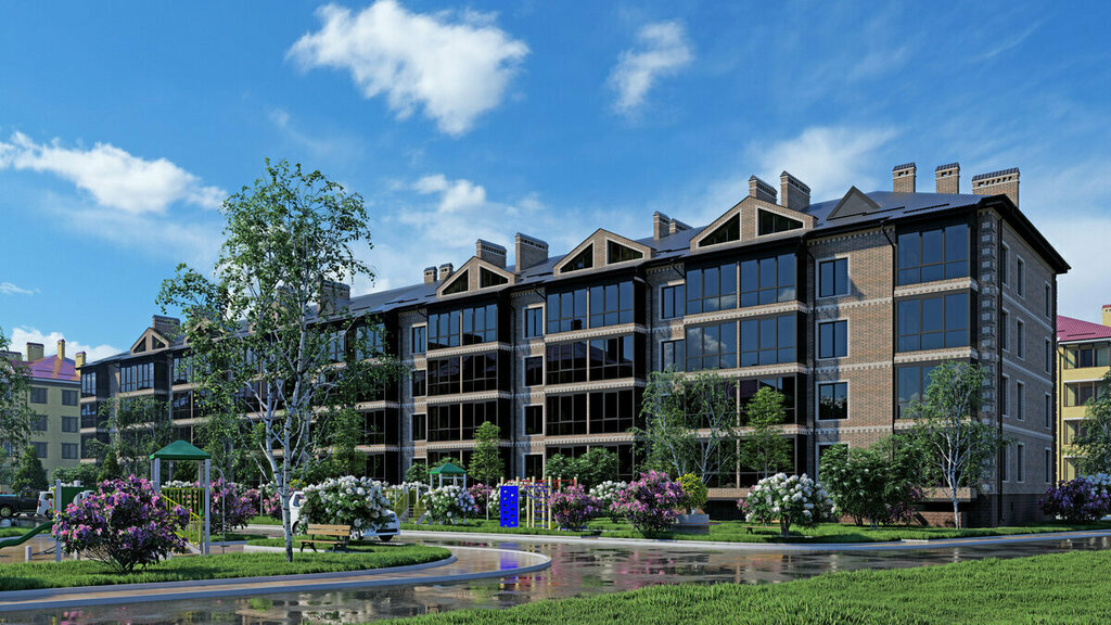 Konut blokları Шоколад, Essentuky, foto