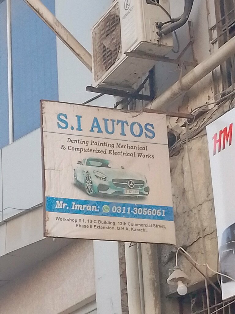 Otomobil servisi S. i autos, Karaçi, foto